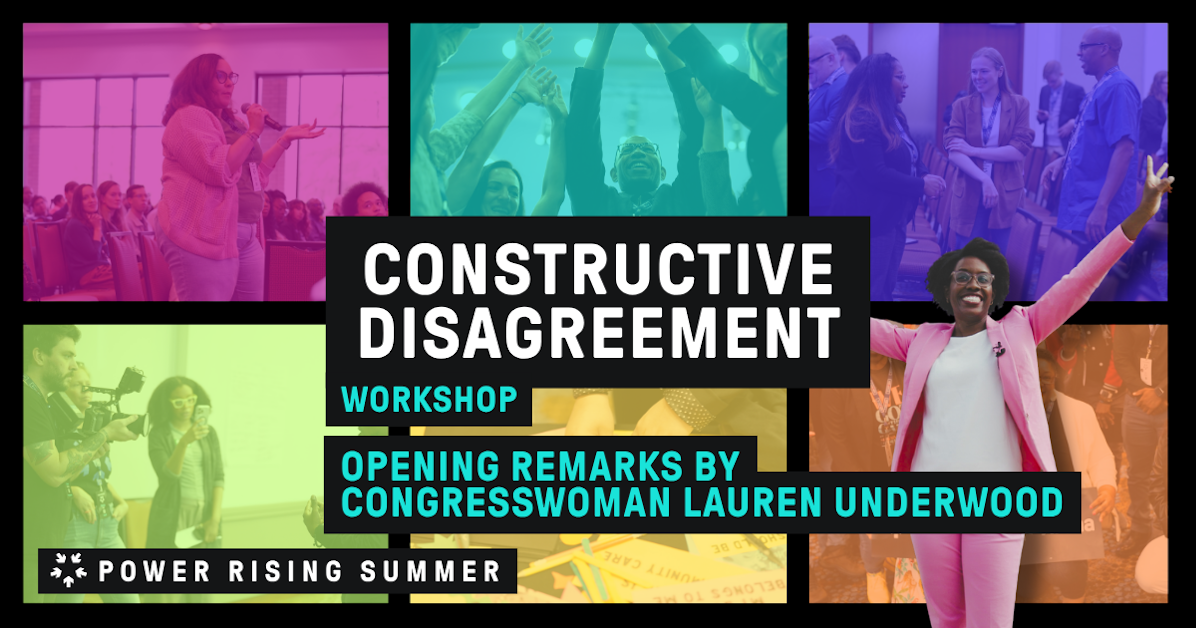 Workshop: Constructive Disagreement · Arena